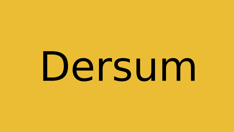 Dersum - AtlasBig.com