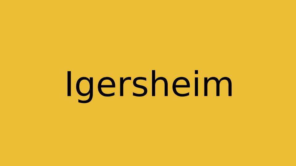 Igersheim - AtlasBig.com