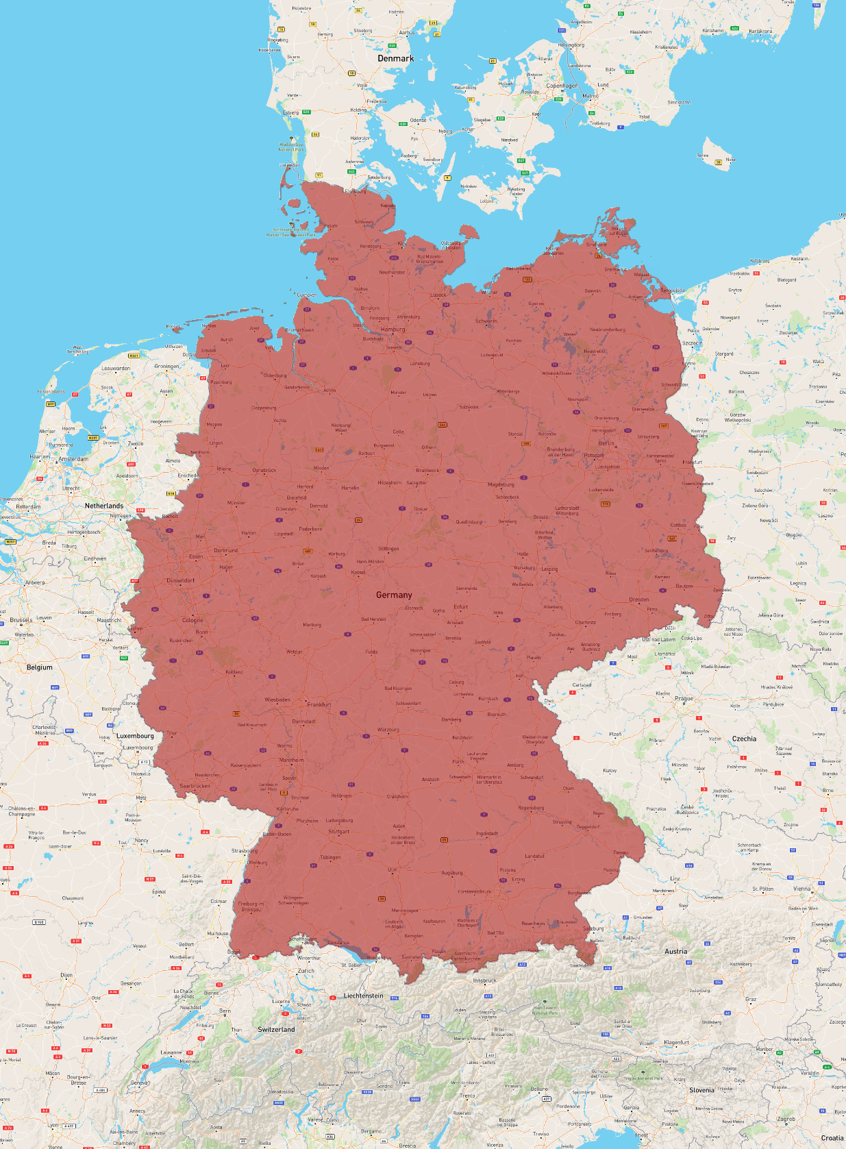 Penny Filialen in Deutschland