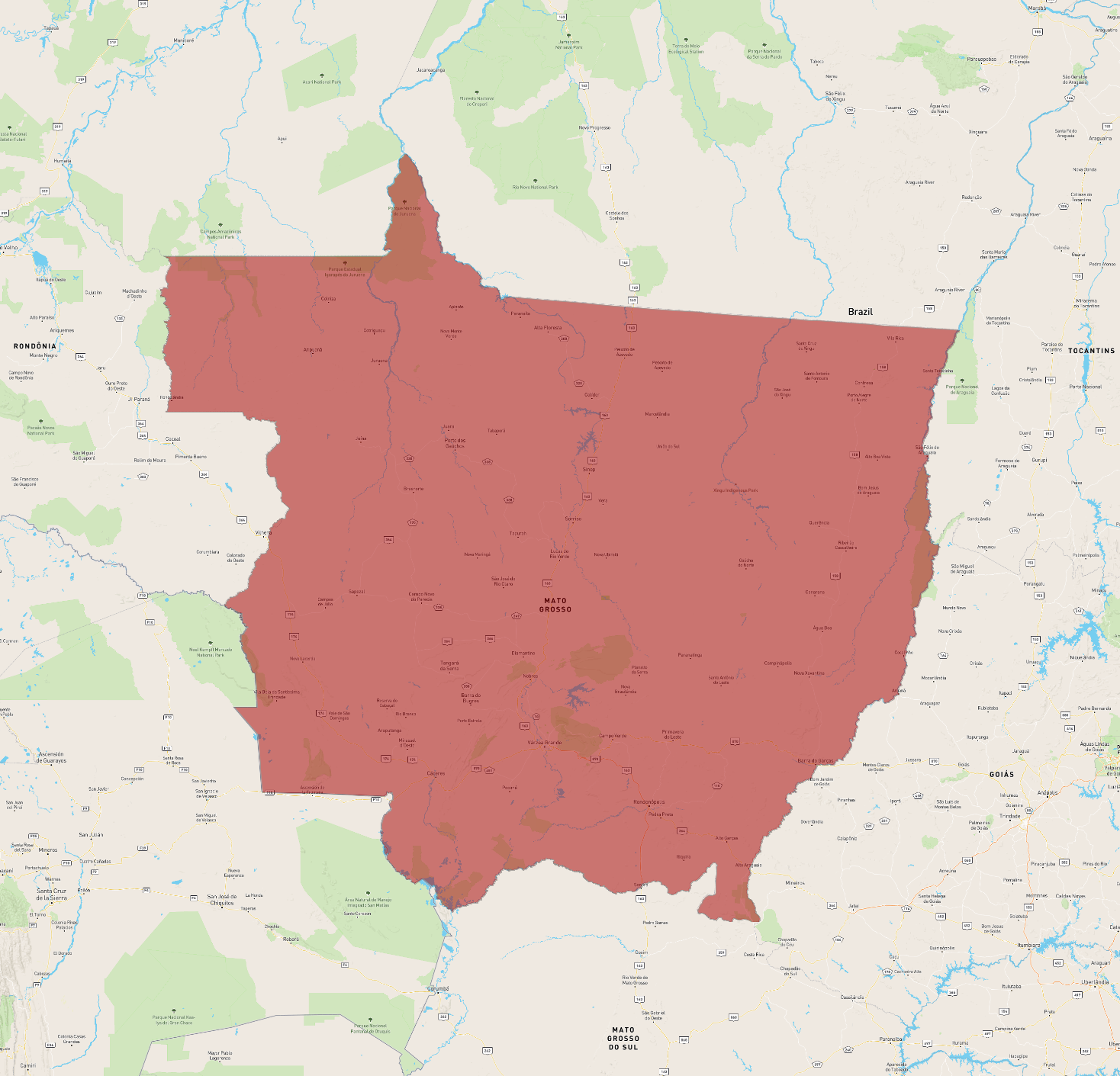 Mato Grosso - AtlasBig.com