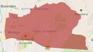 Postleitzahl 37077 - Göttingen - AtlasBig.com