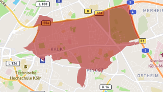 Postleitzahl 51103 - Köln - AtlasBig.com