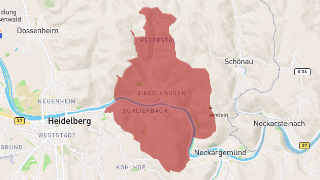 Postleitzahl 69118 - Heidelberg - AtlasBig.com